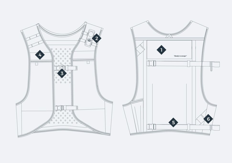 Offshore Vest - Watergear - Downwind - Water sports - Men - Manera - EN